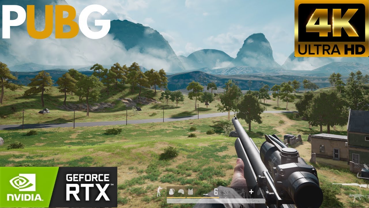 PUBG : RTX 3050 + i5 12400F ( 4K ultra Settings ) - YouTube