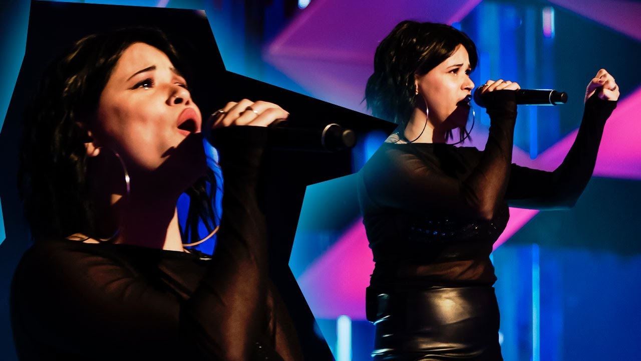 Dámaris es artista callejera y se presentó frente al jurado con ...