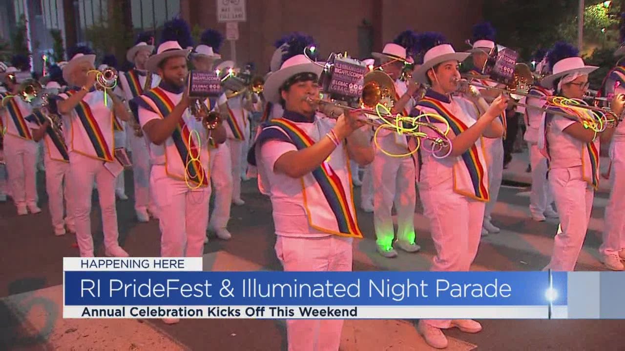 RI PrideFest & RI Pride Illuminated Night Parade - YouTube