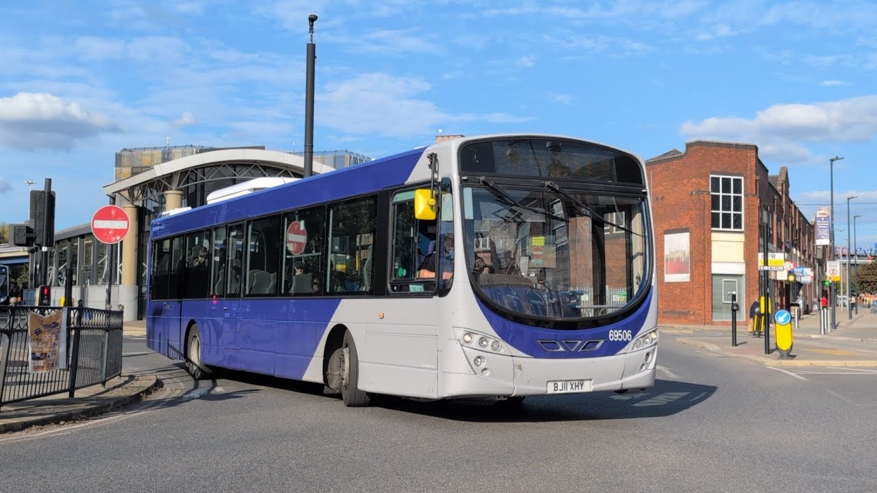 Buses in Rotherham - YouTube