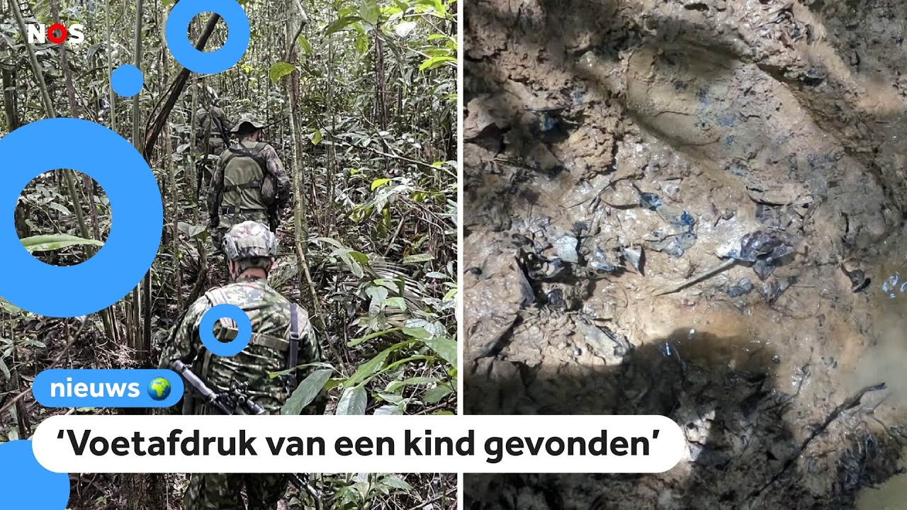 Nieuwe sporen gevonden van vermiste kinderen in jungle Colombia - YouTube