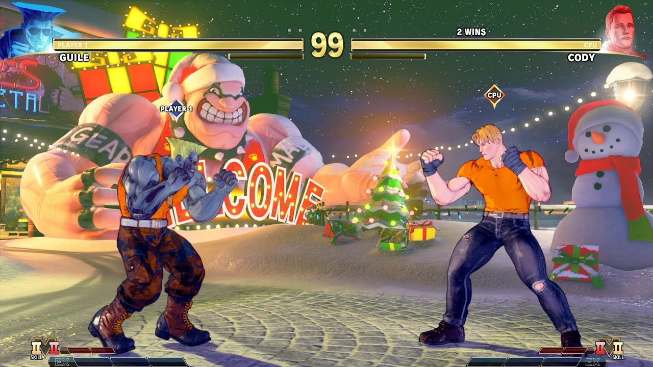 Guile Vs Cody (Hardest AI) Street Fighter V:CE - YouTube