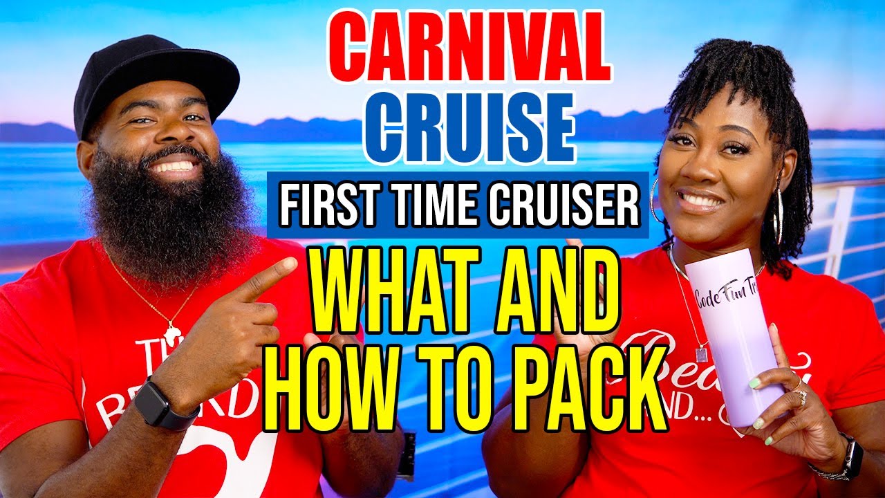 Packing Tips For First-Time Carnival Cruisers! - YouTube
