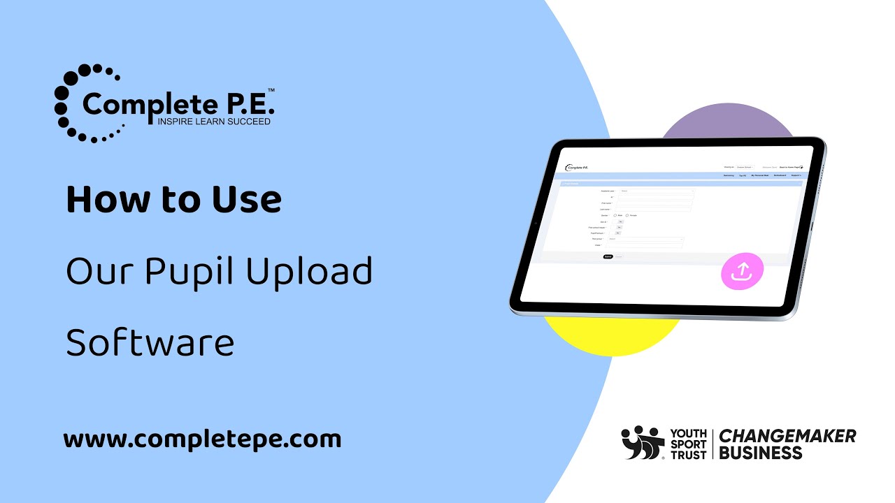 Using our Pupil Upload Software - YouTube