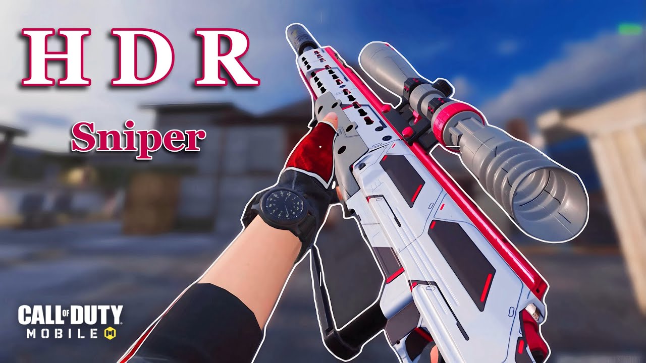 The HDR was a beast of a sniper | CODM SND - YouTube