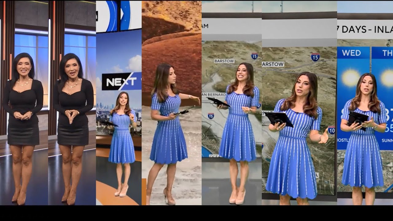 Alex Biston for CBS News Los Angeles with the Weather forecast ...