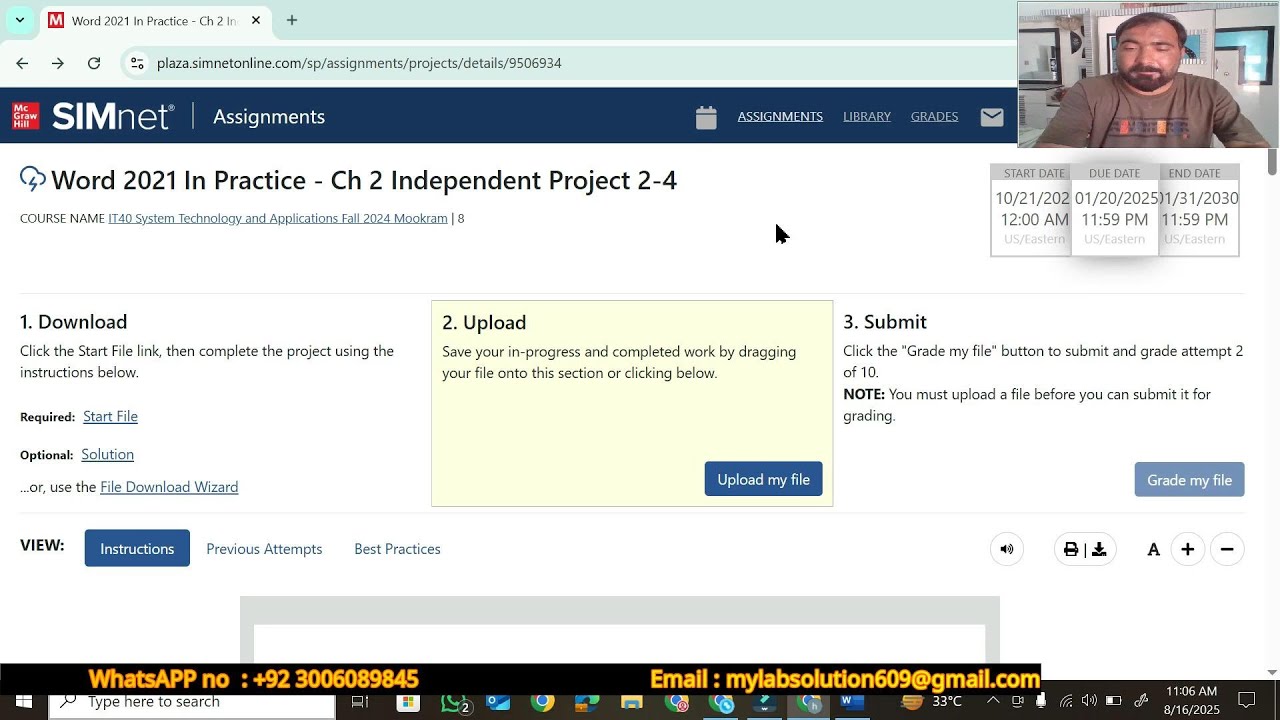 Word 2021 In Practice Ch 2 Independent Project 2-4 | Word 2021 In Practice Ch2 Independent ...