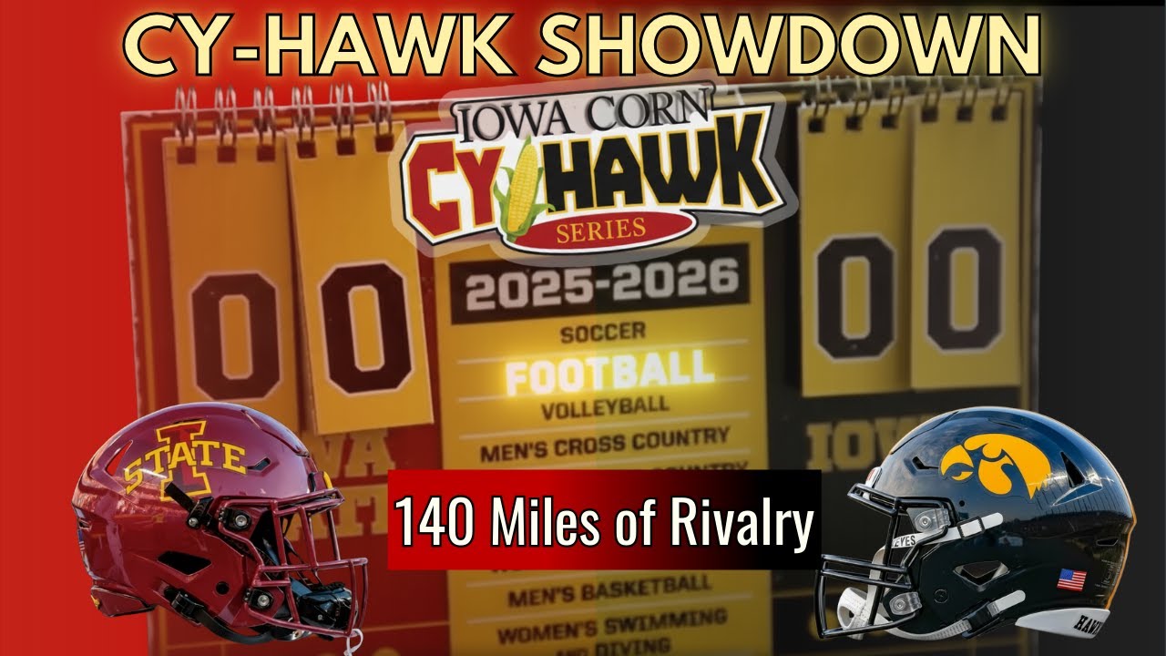 Cy-Hawk 2025 Showdown | Iowa vs Iowa State - The Rivalry Lives On - YouTube