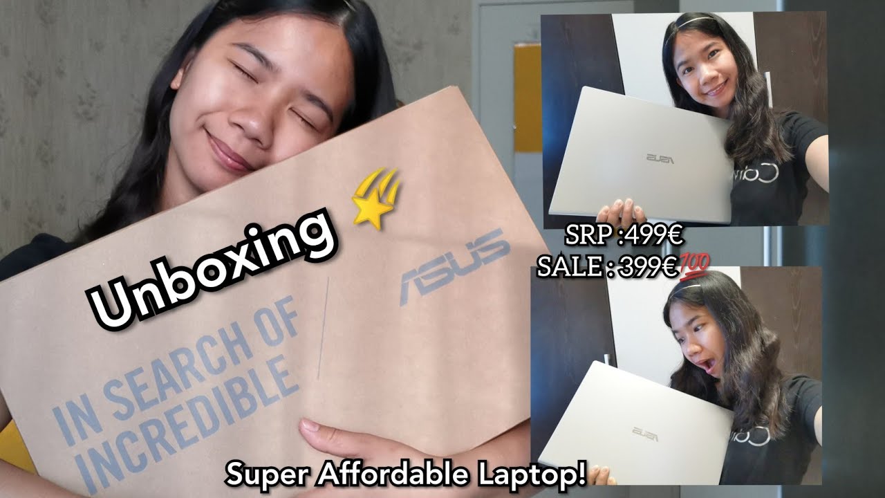 UNBOXING MY BRANDNEW LAPTOP ASUS D409D / MayCee - YouTube