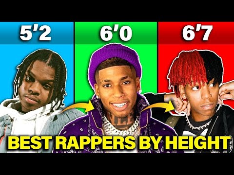 Guess the Rappers Height part 1 - YouTube