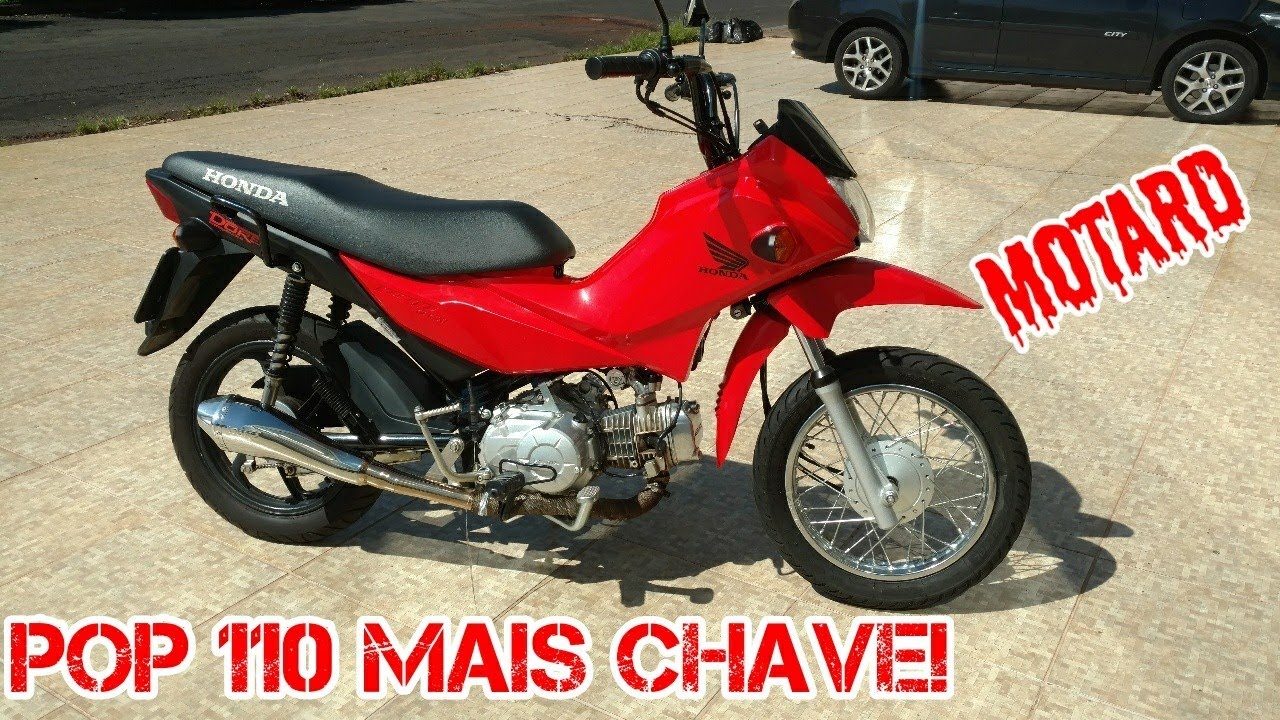 POP 110 - REAÇÃO DO VENDEDOR A MINHA POP MOTARD (FAMOSA CHAVEIRINHO ...