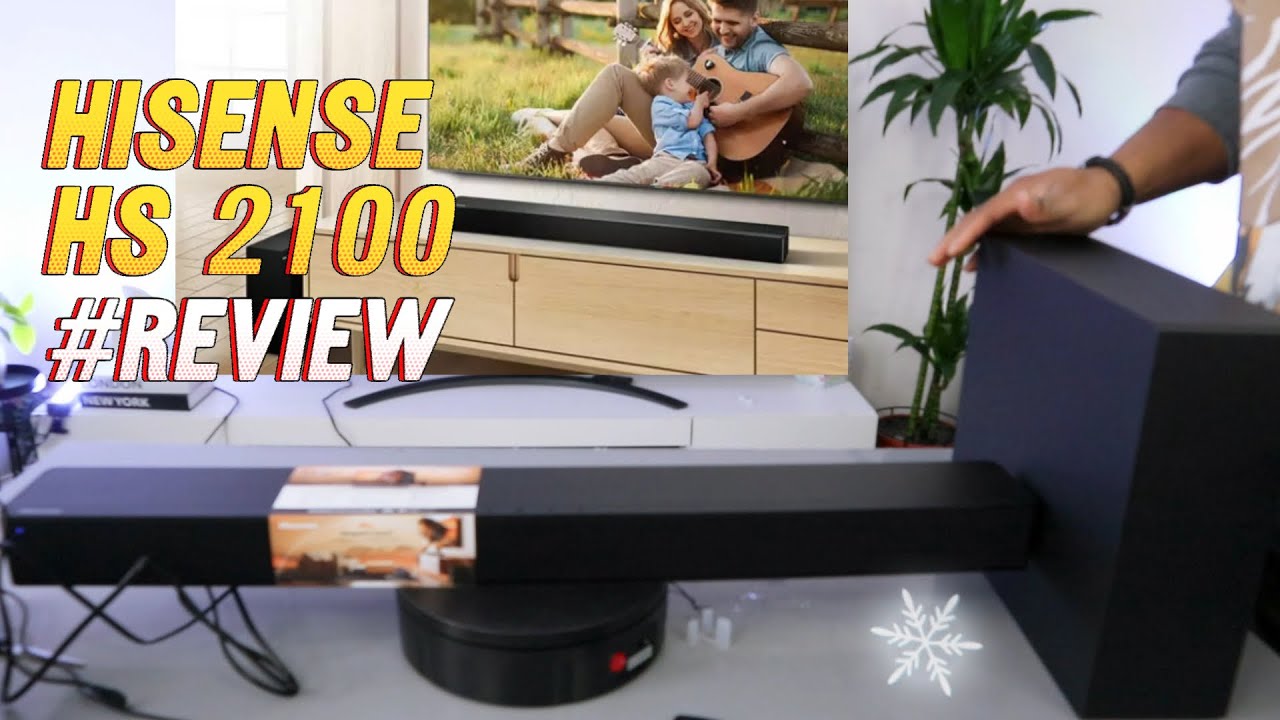 HISENSE HS 2100 Soundbar Review - YouTube