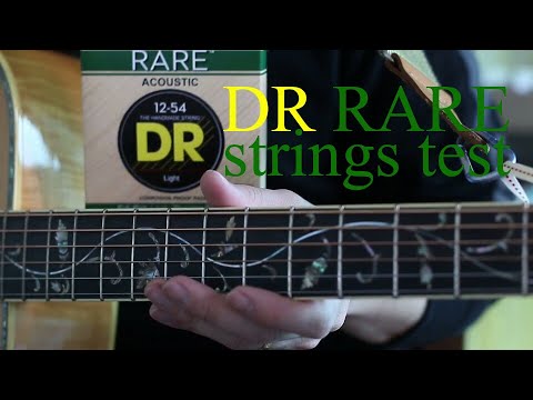 디알 레어 DR Rare 012 strings-Earth1200 ltd maple Test - YouTube