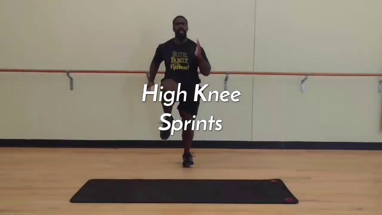 Modifications: High Knee Sprints - YouTube