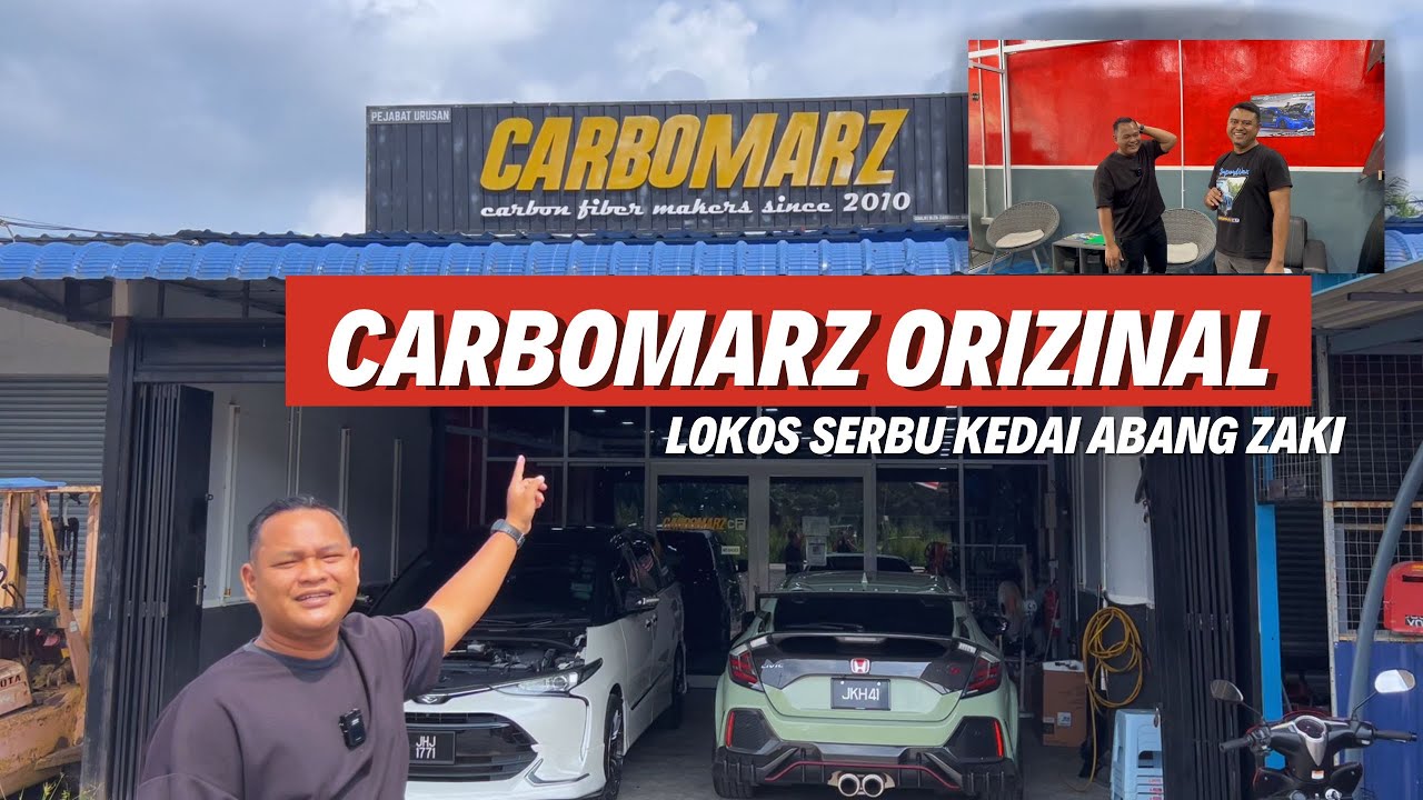 LOKOS DATANG TERJAH SYURGA CARBON FIBER | CARBOMARZ #lokos #marem #mugen #carbon #carbonfiber ...