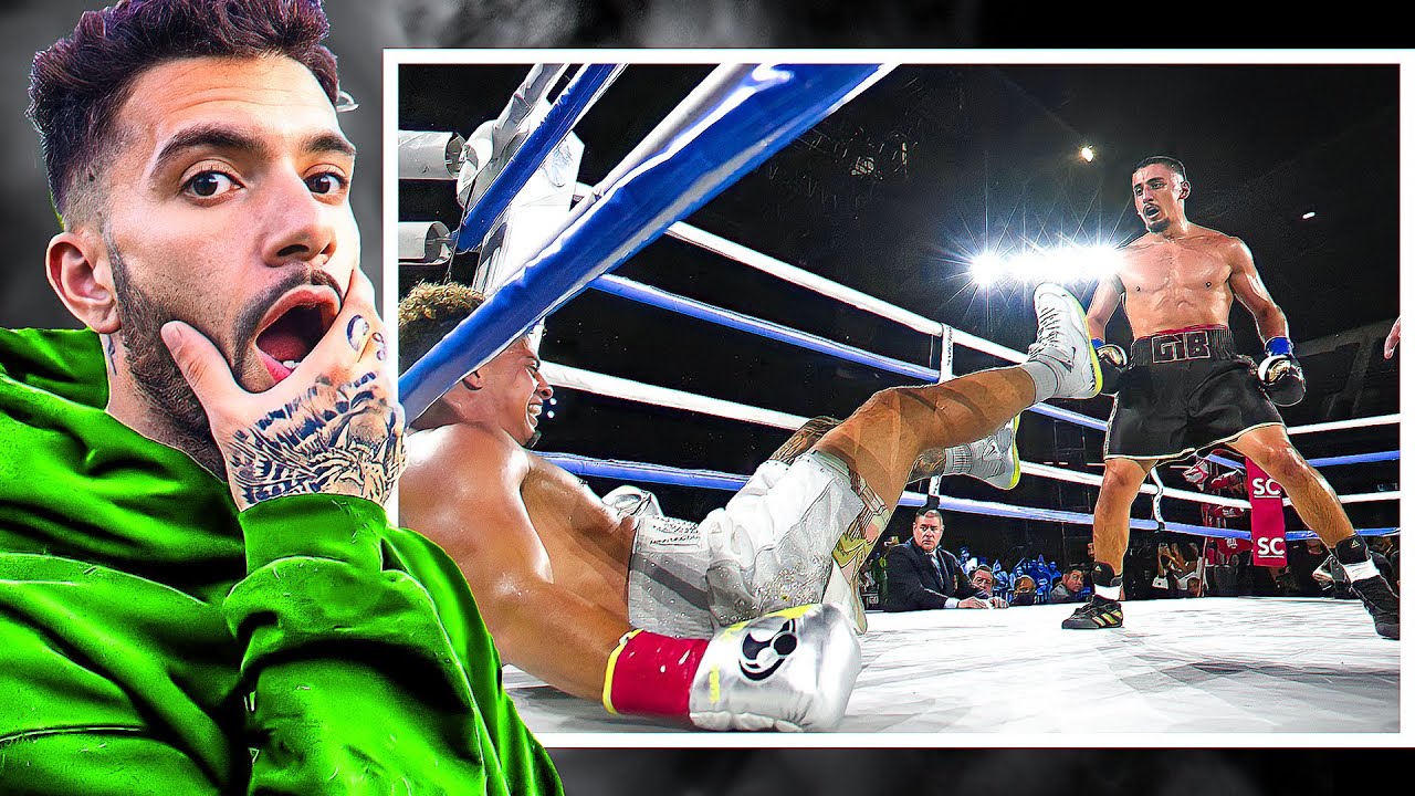 Slim & I React To Gib vs McBroom Knockout - YouTube