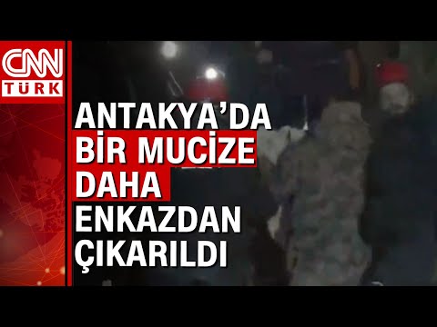 112. saatte peş peşe mucize haberleri! Antakya'da bir kişi daha sağ çıkarıldı