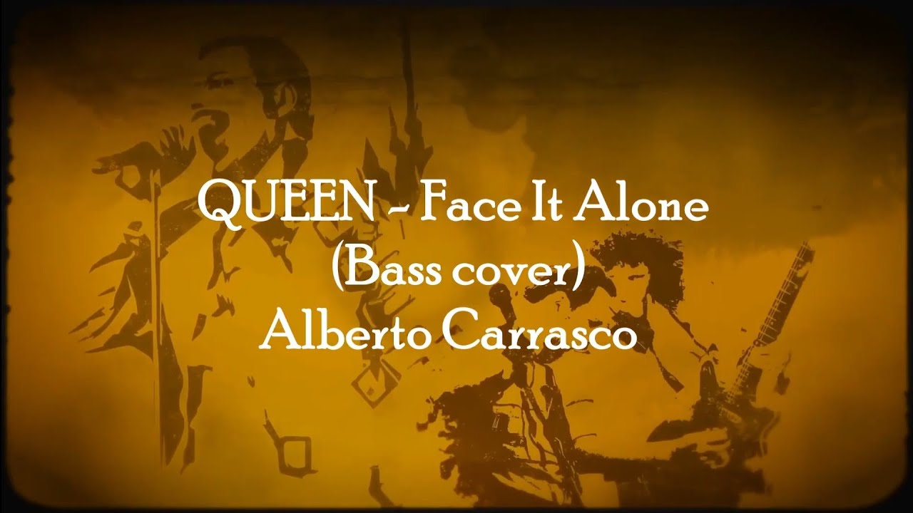 QUEEN - Face It Alone (Bass cover) - YouTube