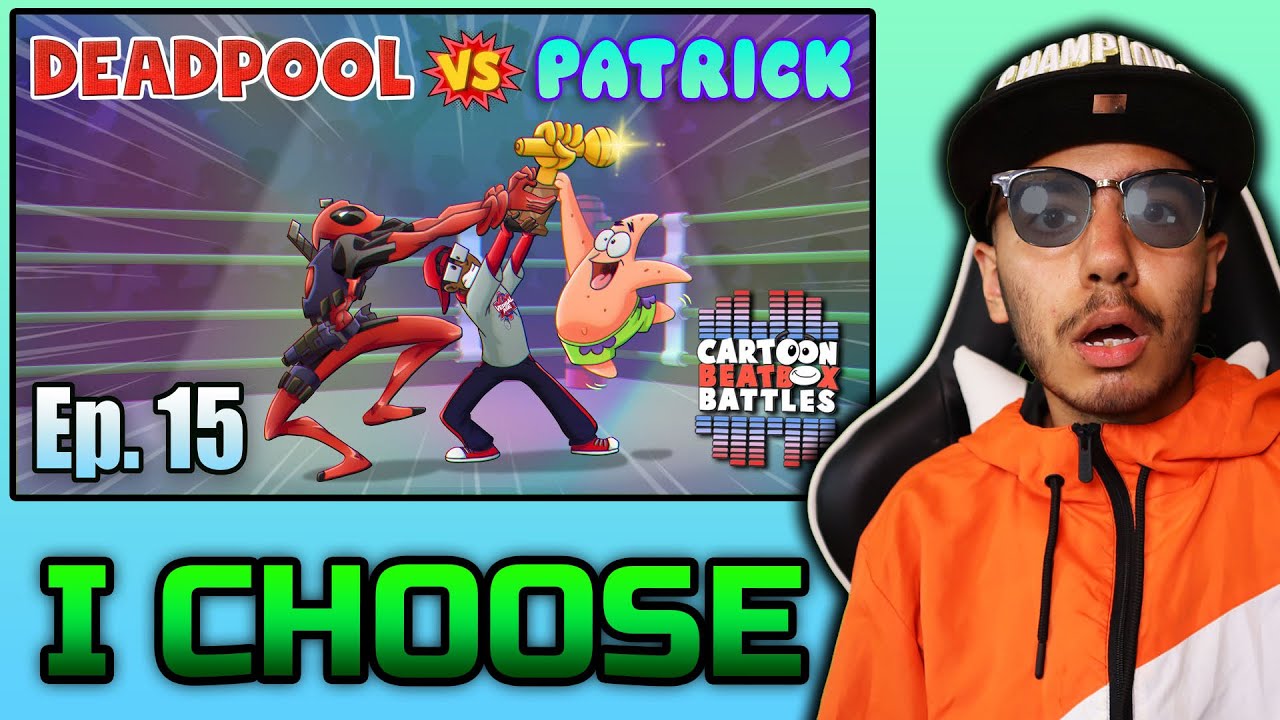 Deadpool Vs Patrick - Cartoon Beatbox Battles (Verbalase) | Reaction ...