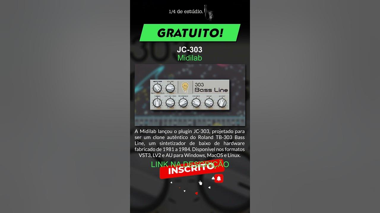 🚨 Midilab JC-303 - GRATUITO! - YouTube