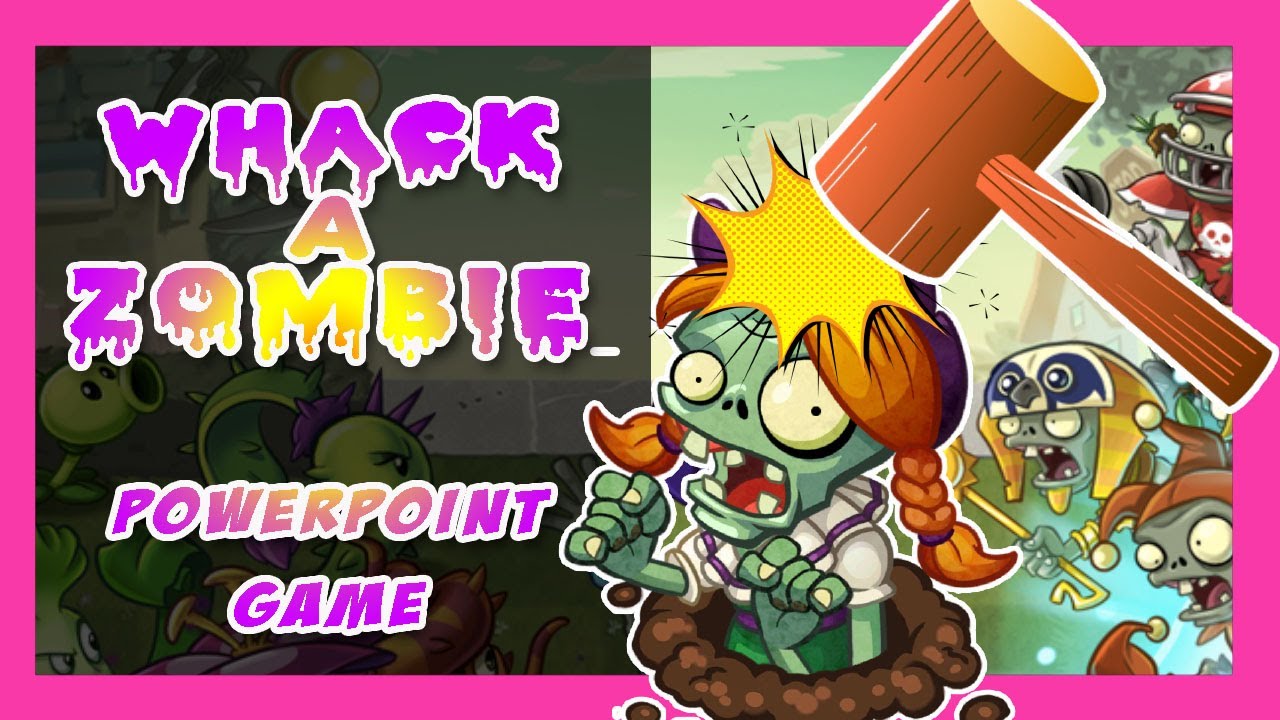 Whack a Zombie PowerPoint Games For Kids (PPT Game) - YouTube