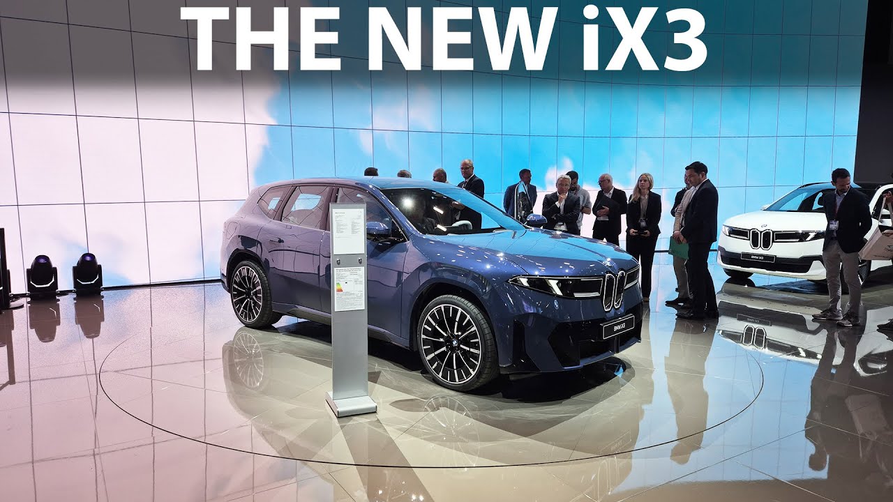 BMW iX3 Neue Klasse first impressions at IAA - YouTube
