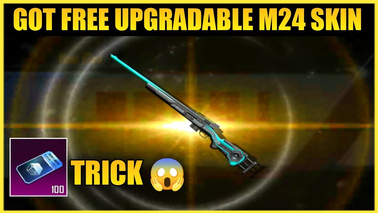 GOT FREE UPGRADABLE M24 SKIN IN CLASSIC CRATE OPENING 😱 TRICK TO GET ...