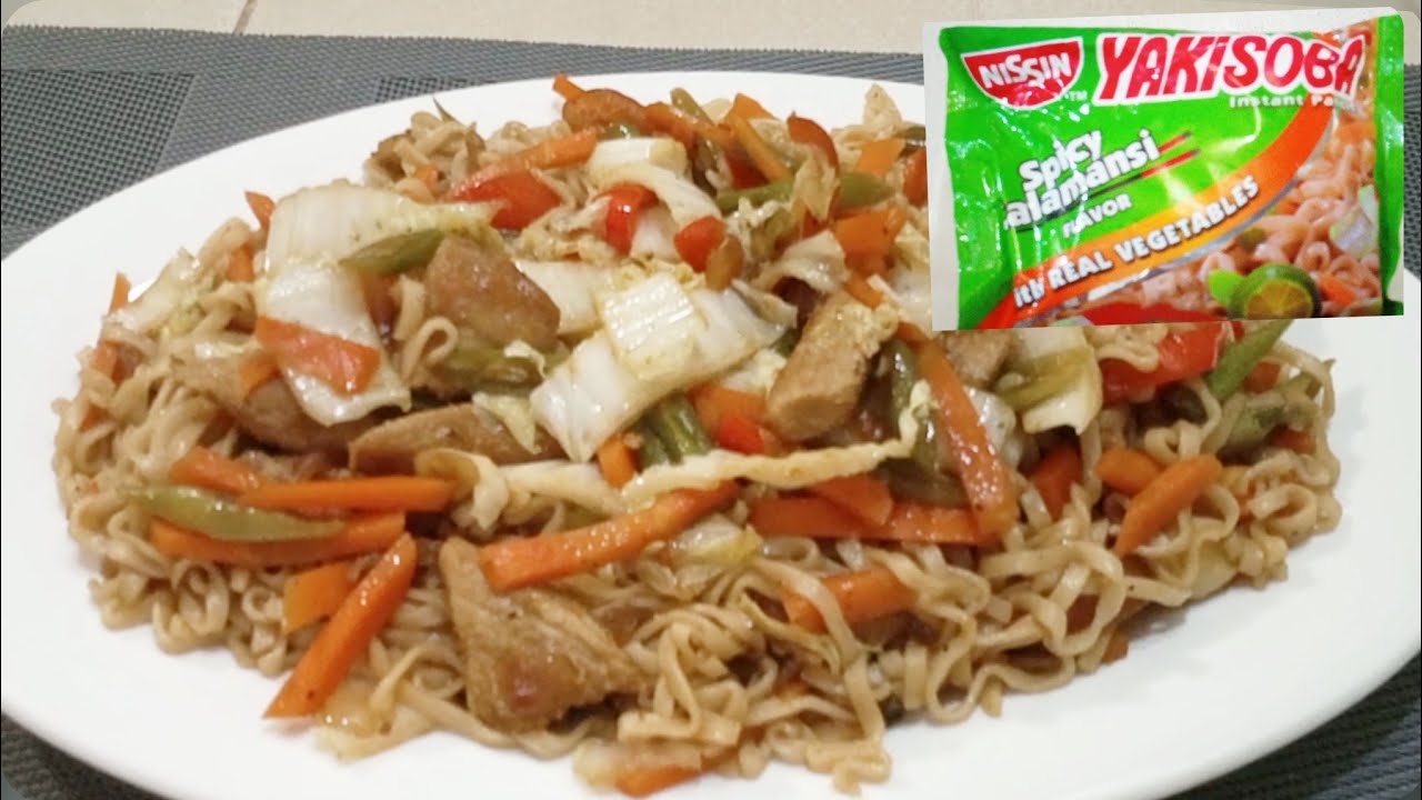 Yakisoba Canton Guisado Recipe That You Have Try! - YouTube