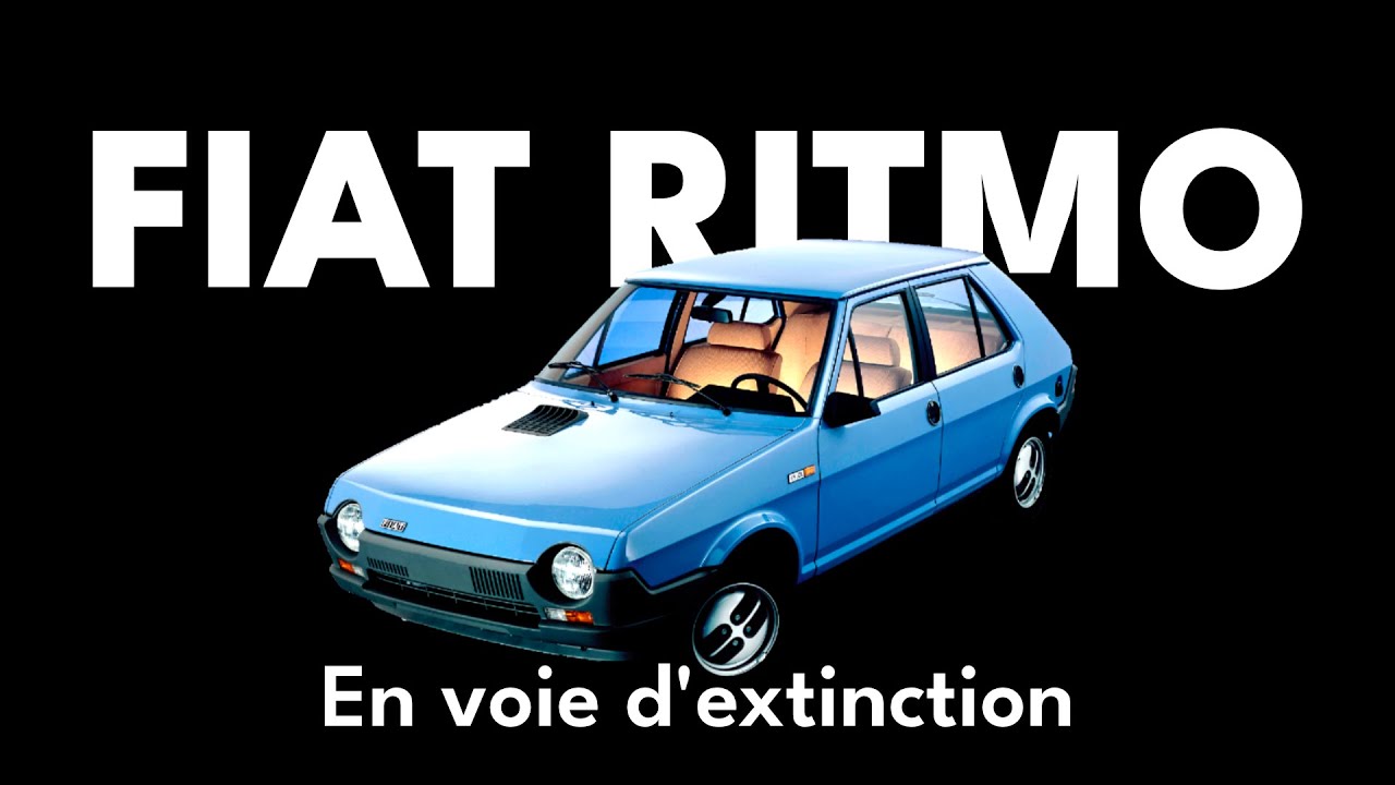 FIAT RITMO : Un chef-d’œuvre du design en péril 🇮🇹 - YouTube
