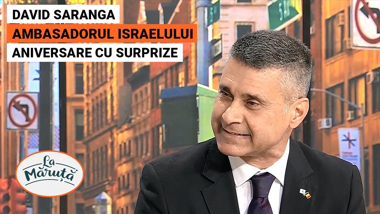 David Saranga, aniversare cu surprize! - YouTube