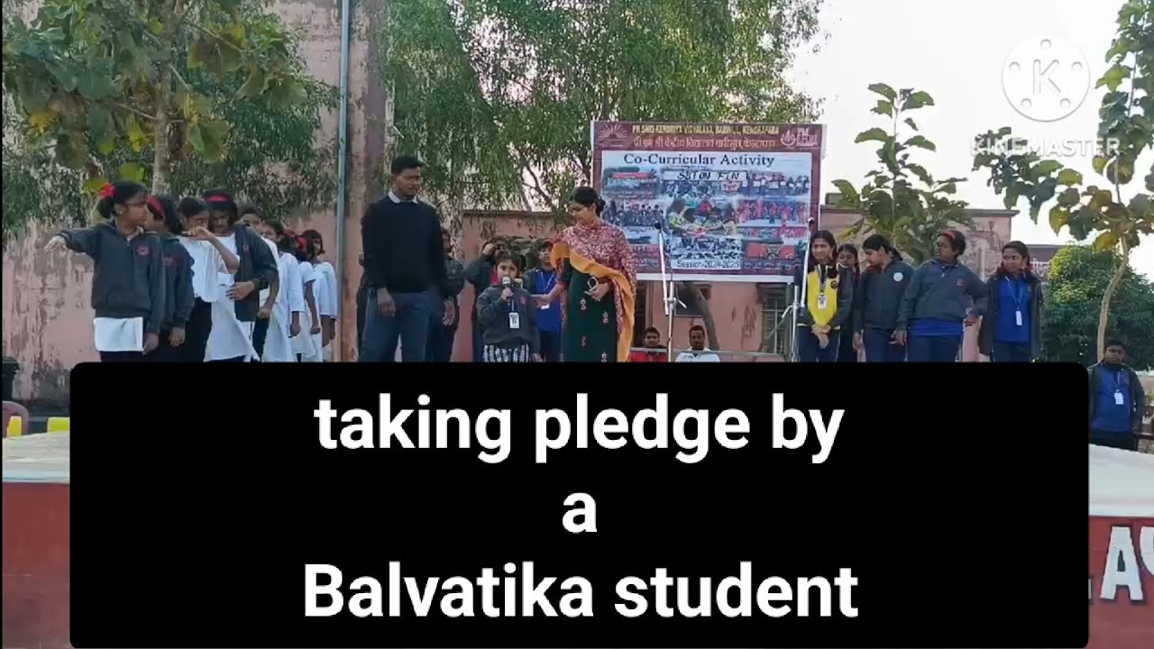 What a Beautiful voice || KVS Pledge || Morning assembly - YouTube