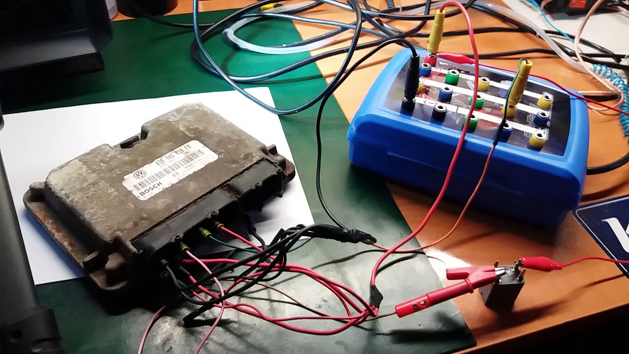 Vag 1,9 tdi Msa15 ecu testing after repair, no glowplug light no start ...