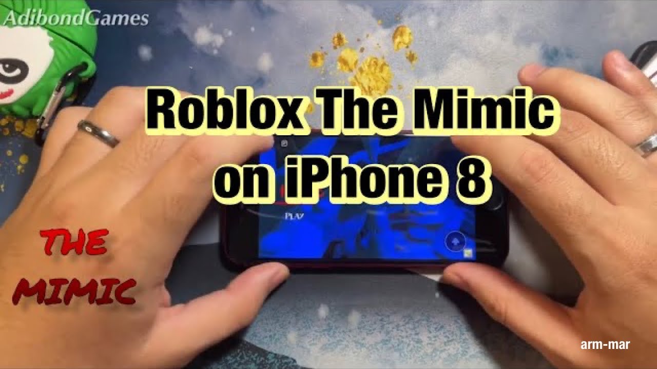 Roblox Game Test on iPhone 8 - YouTube