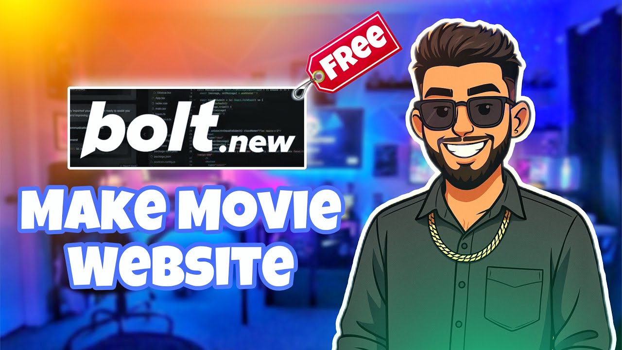 HOW TO MAKE MOVIE WEBSITE FOR FREE 2025 Prio Coding BD /BOLT.NEW AI #boltnew #ai2025 #PRIOCODING ...