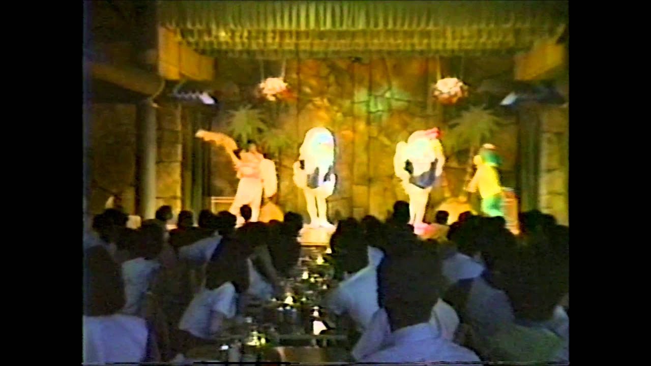 TDL ポリネシアン・テラス ショー Polynesian Terrace Show 1985 05 05 - YouTube