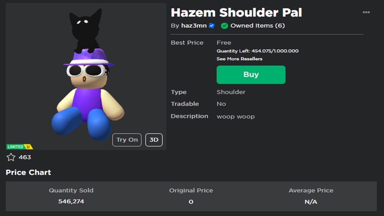 Limited Grátis Agora Com 1.000.000 De Cópias Aproveite, Hazem Shoulder ...