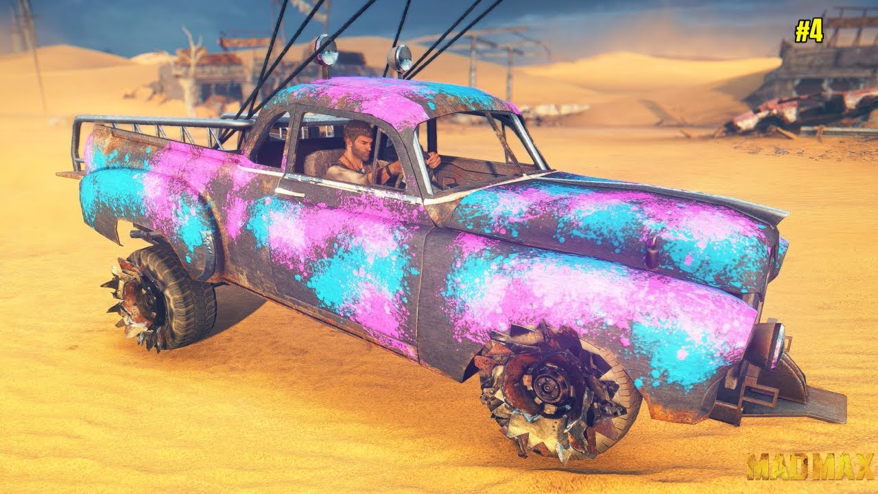 Building Powerful Car | Mad Max Gameplay #4 - YouTube