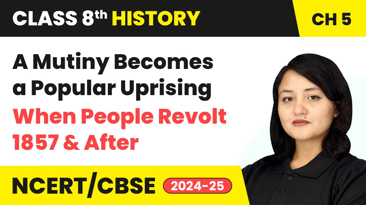 A Mutiny Becomes a Popular Uprising - When People Revolt: 1857 & After ...