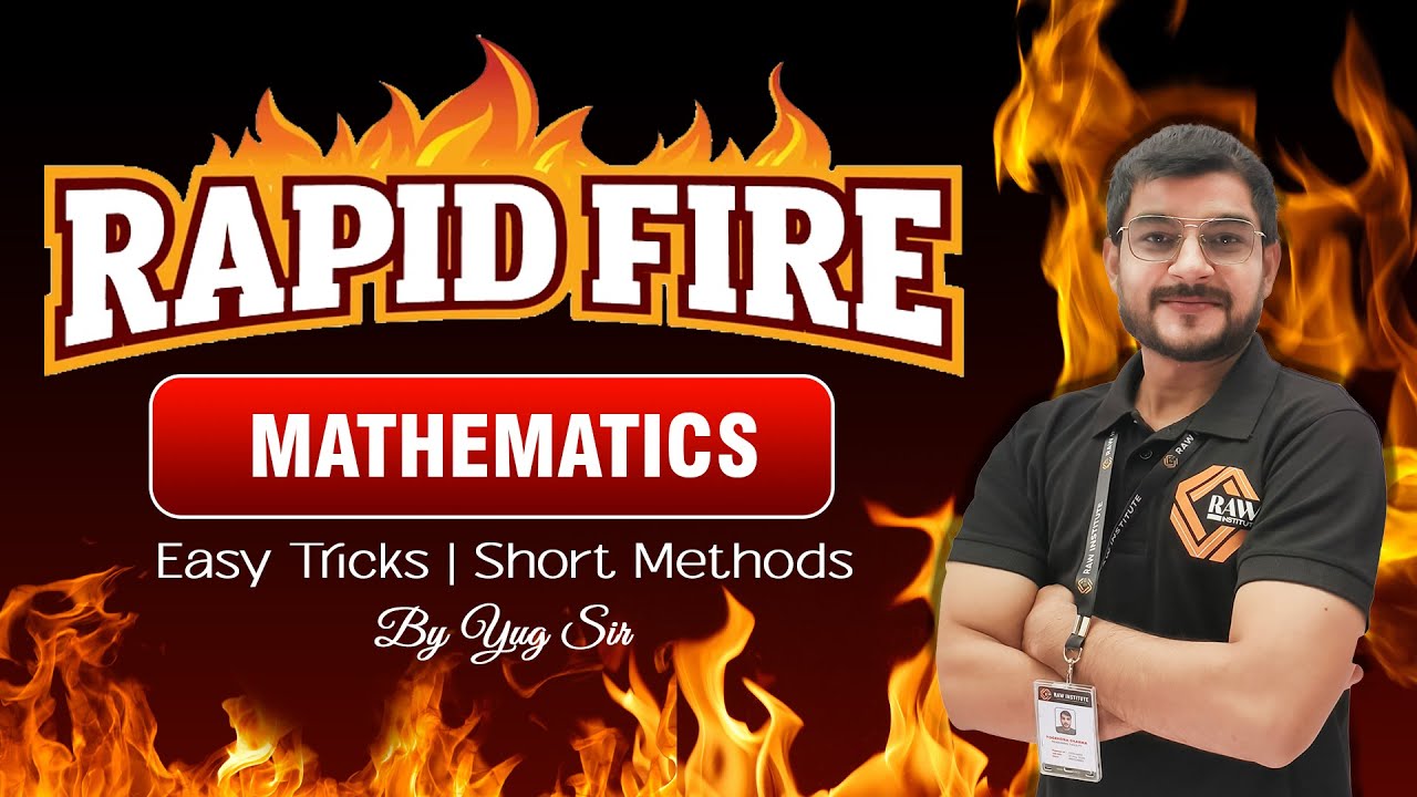 MATHEMATICS | RAPID QUESTIONS FOR CLASS 6th & 9th | RMS 2026 | SAINIK ...