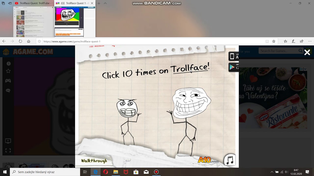 Trollface quest všechny levely/all levels - YouTube