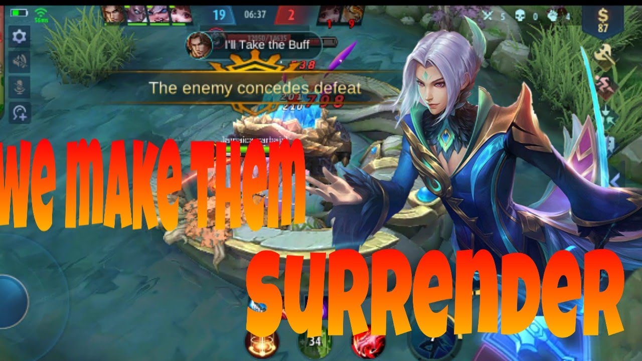 We make them surrender lingGamePlay|Mobile Legends bang bang carlgaming ...