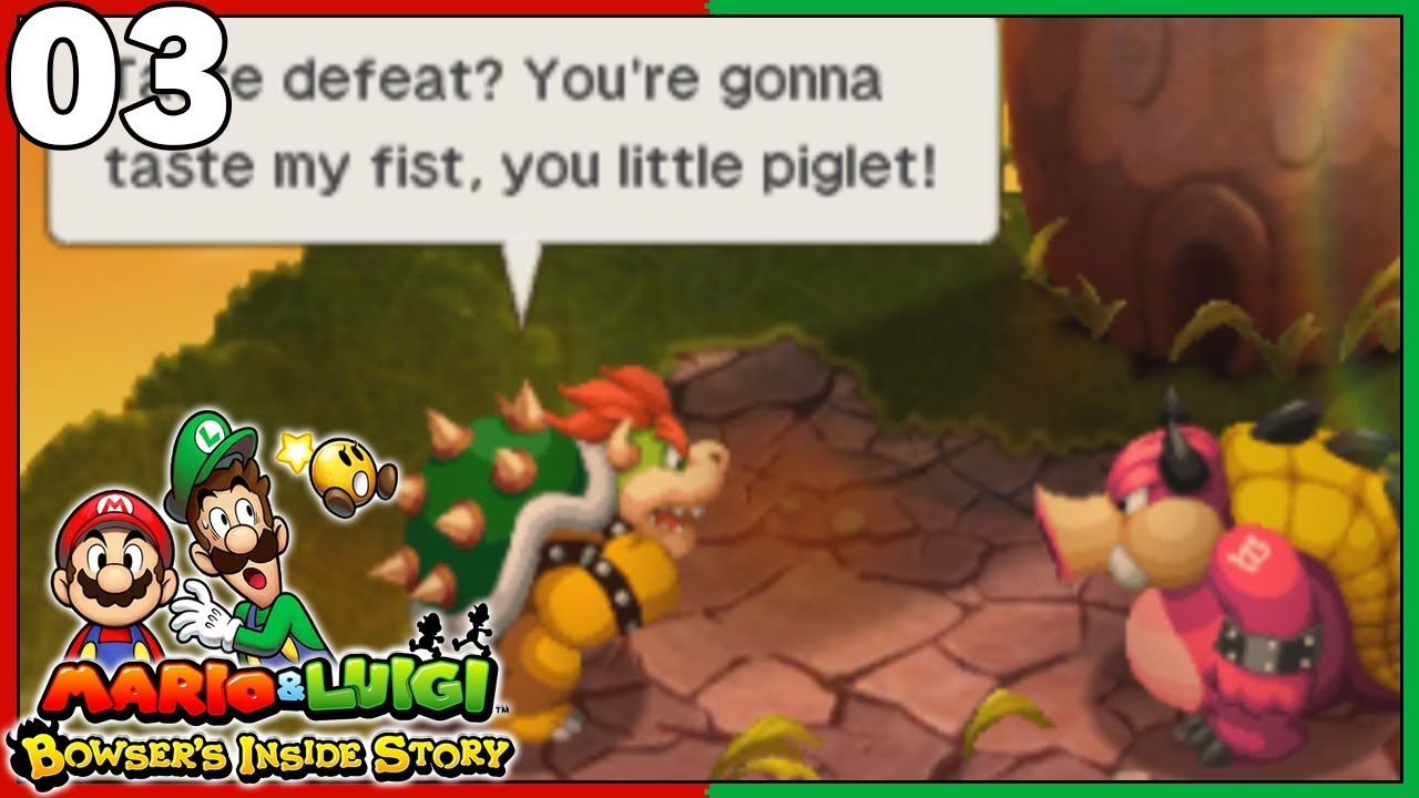 BOWSER TIME! MIDBUS! Mario and Luigi Bowser's Inside Story 3DS Part 3 ...