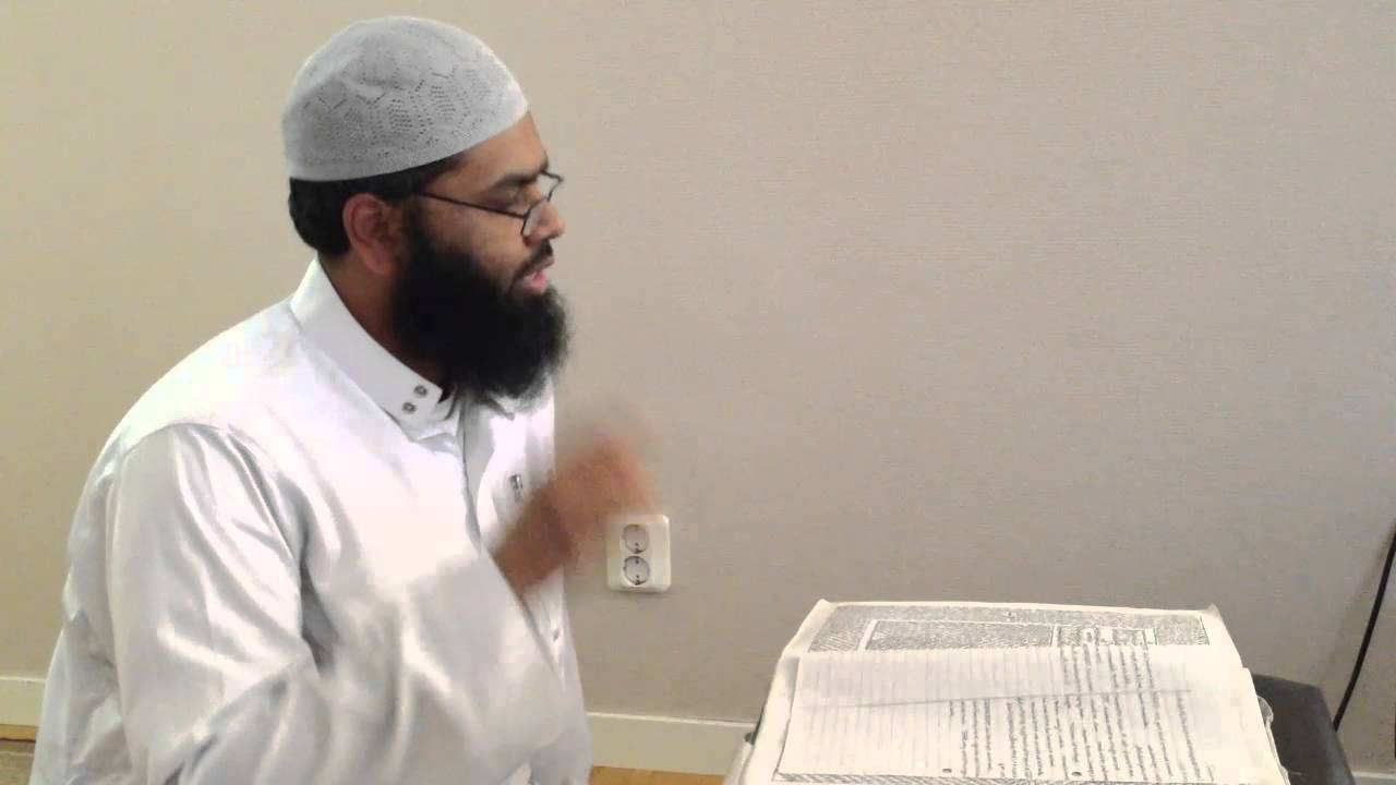 Mufti Mohammed Tosir Miah - The basic rulings of Wudhu' (ablution ...