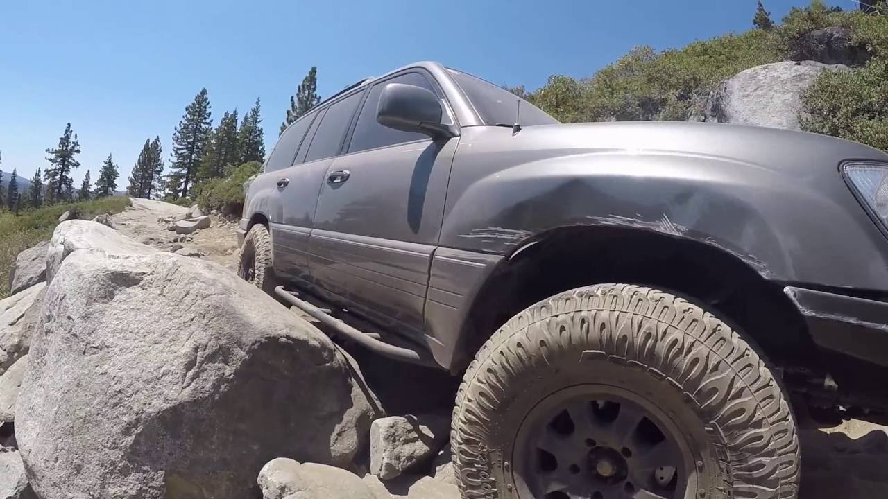 Lexus LX450/470 Toyota Land Cruisers Rubicon Trail Pt. 2 - YouTube