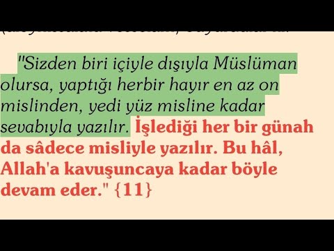 Müminin Her Ameli Katlanır! | Peygamber Efendimiz’den Müjde Dolu Hadis-i Şerif\