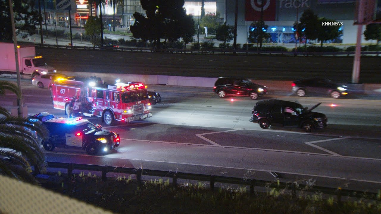 Off Duty Santa Monica Police Officer Trapped After Being Hit By DUI ...