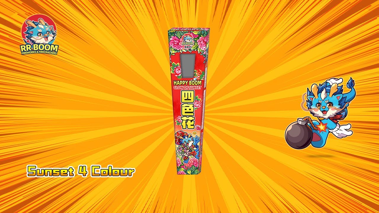 SUNSET 4 COLOUR | 四色花 - YouTube