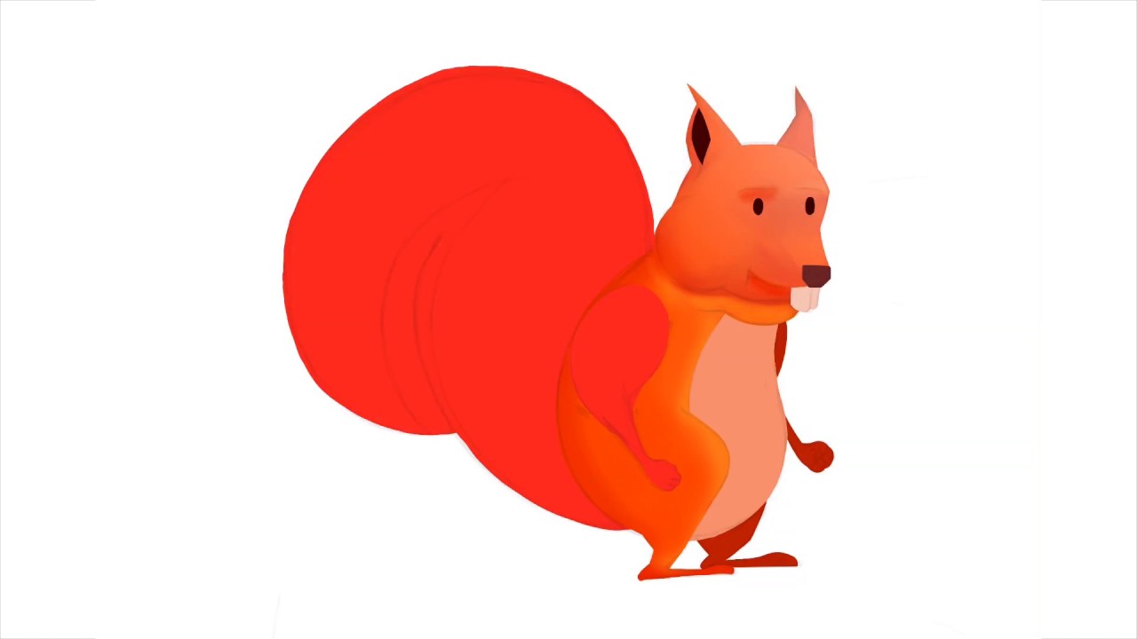Steven Squirrel - Procreate Demo - YouTube