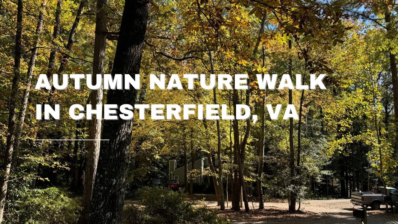 Autumn Nature Walk in our neighborhood: Brandermill, Chesterfield, VA ...