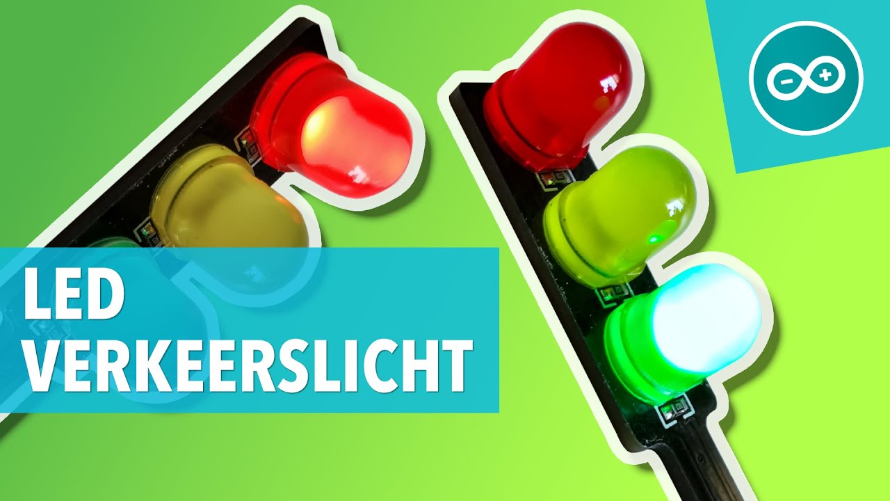 🇳🇱 LED VERKEERSLICHT / STOPLICHT - Arduino les #27 - YouTube